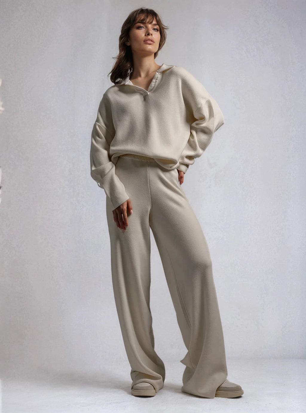 Zoe Lounge Set – Soft & Chic Loungewear Set | Maison Elara